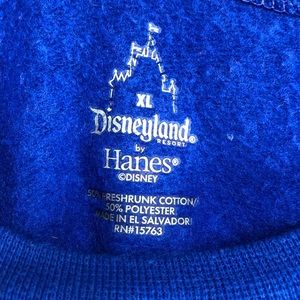 Disney | Sweaters | Disneyland Hanes Grumpy Mickey Distressed Pullover ...